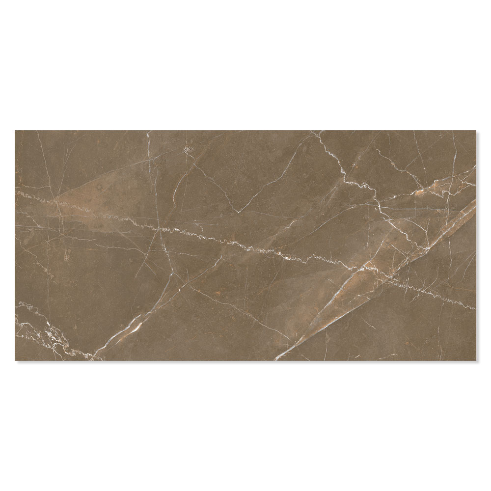 Marmor Klinker Bottocino Brun Polerad 60x120 cm | Hill Ceramic®