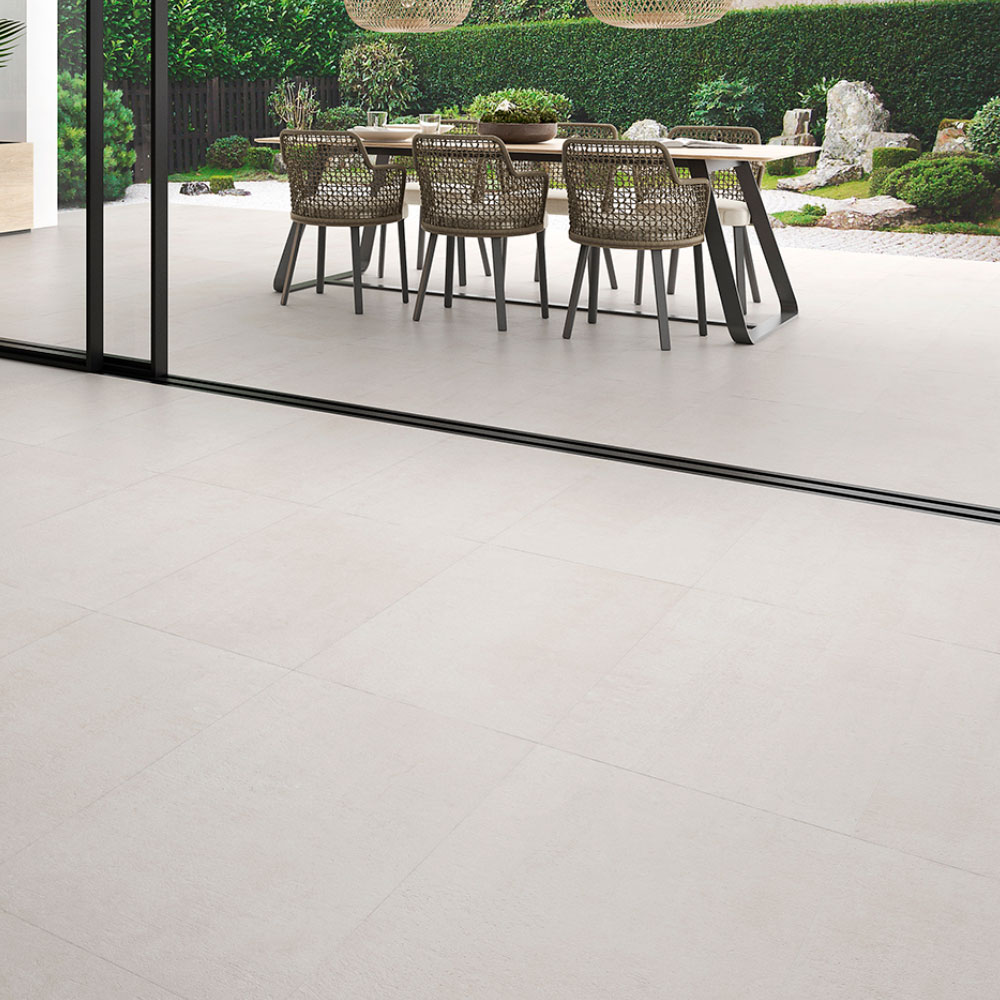 Utomhus Klinker BeConcrete Ljusgrå Matt 60x120 cm Tjocklek 20 mm