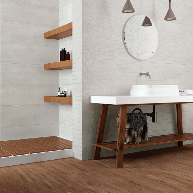 Dekor Kakel Valderas Ljusgrå Matt 30x90 cm | Hill Ceramic®