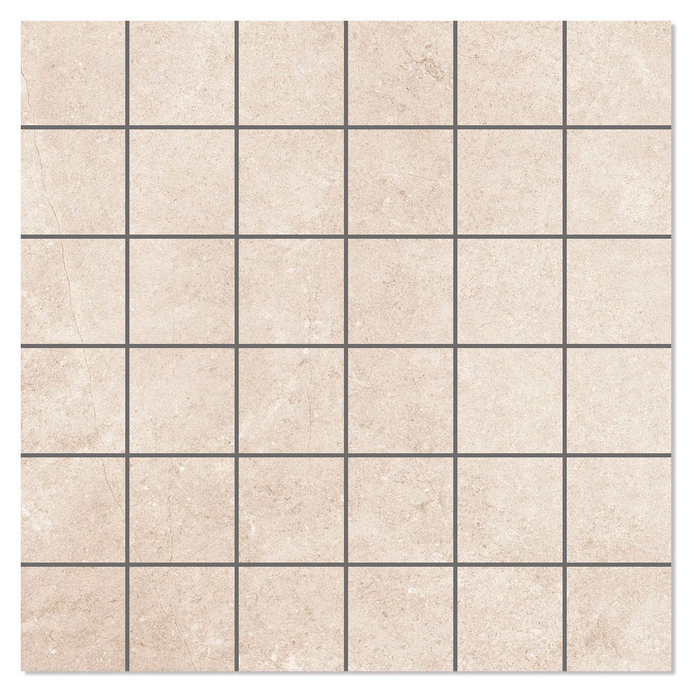 Mosaik Klinker Stonehenge Mörkgrå Matt 30x30 (5x5) cm