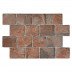 Klinker Esla Flagstone Vit Relief 44x66 cm | Hill Ceramic®