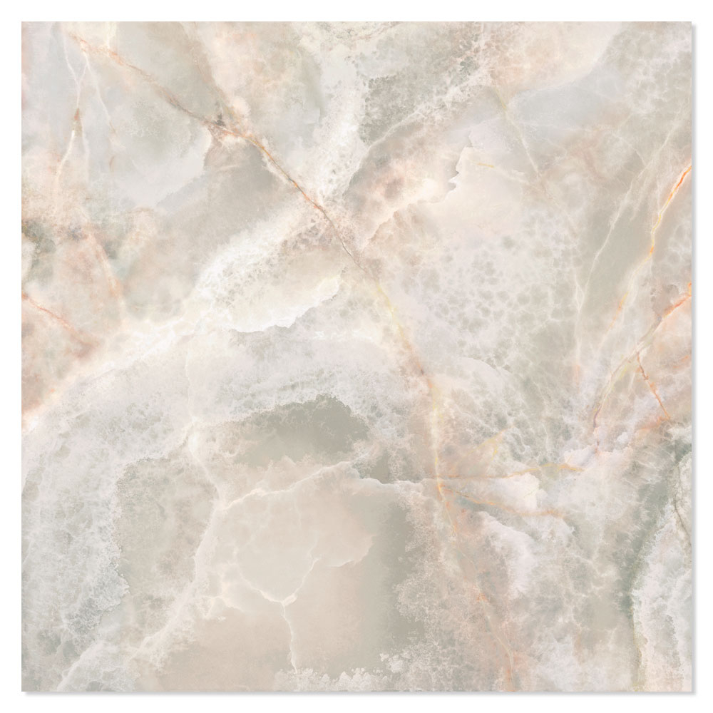 Marmor Klinker Lux Cirrus Beige Polerad 120x120 cm | Hill Ceramic®