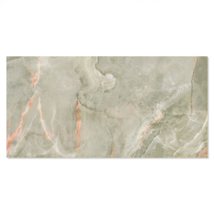 Marmor Klinker Lux Cirrus Grön Polerad 60x120 cm | Hill Ceramic®