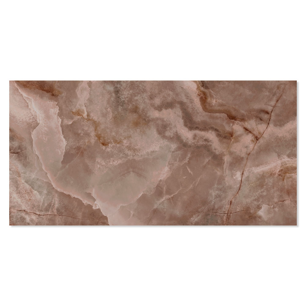 Marmor Klinker Lux Cirrus Brun Polerad 60x120 cm | Hill Ceramic®