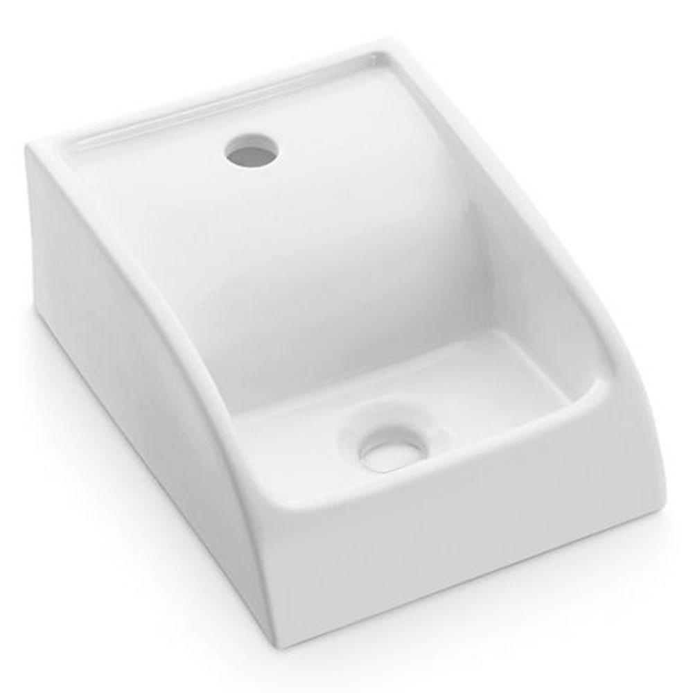 Bathco Tvättställ Cascade Vit Blank 30 cm | Hill Ceramic®