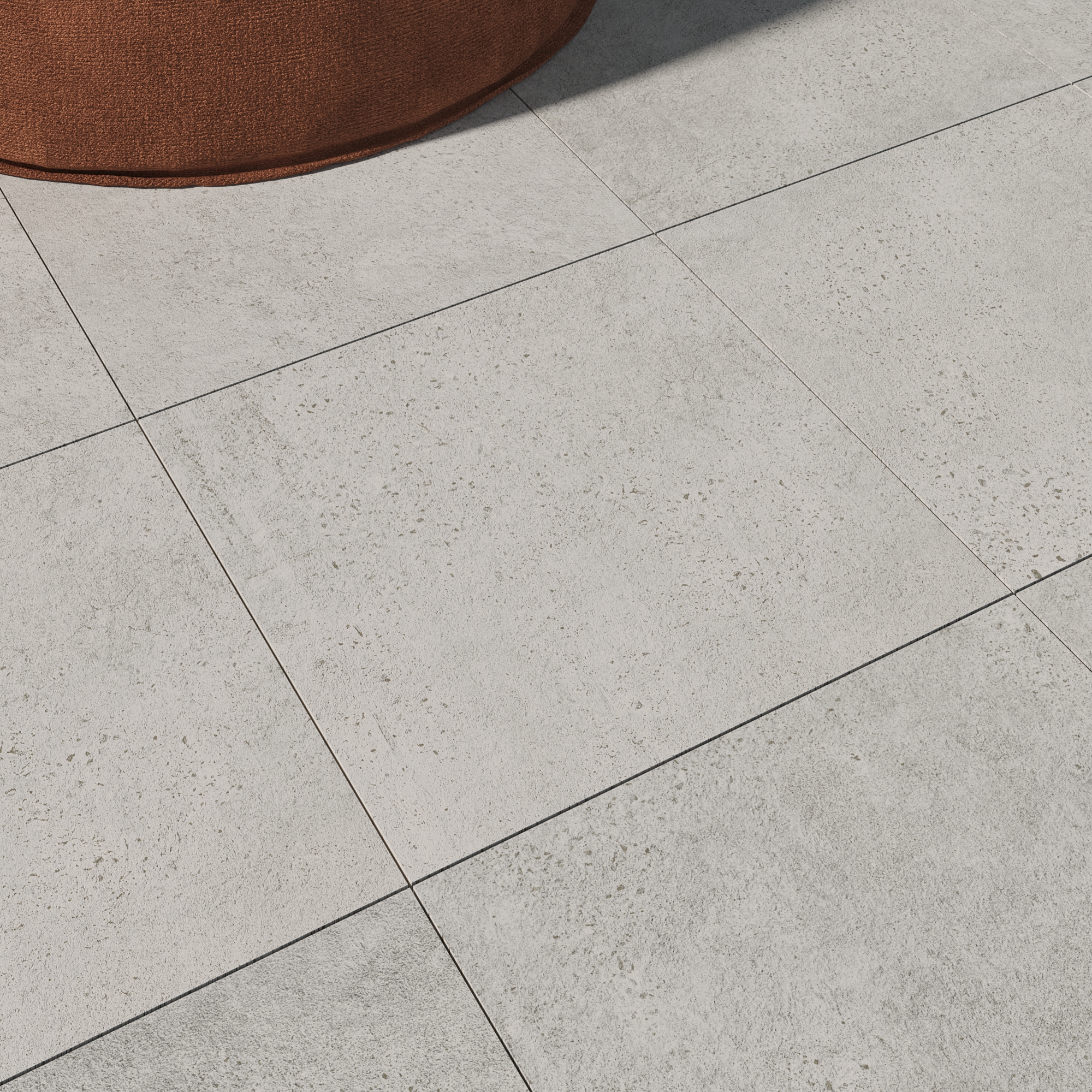 Utomhus Klinker Vårsten Ljusgrå Matt 60x60 cm Tjocklek 20 mm