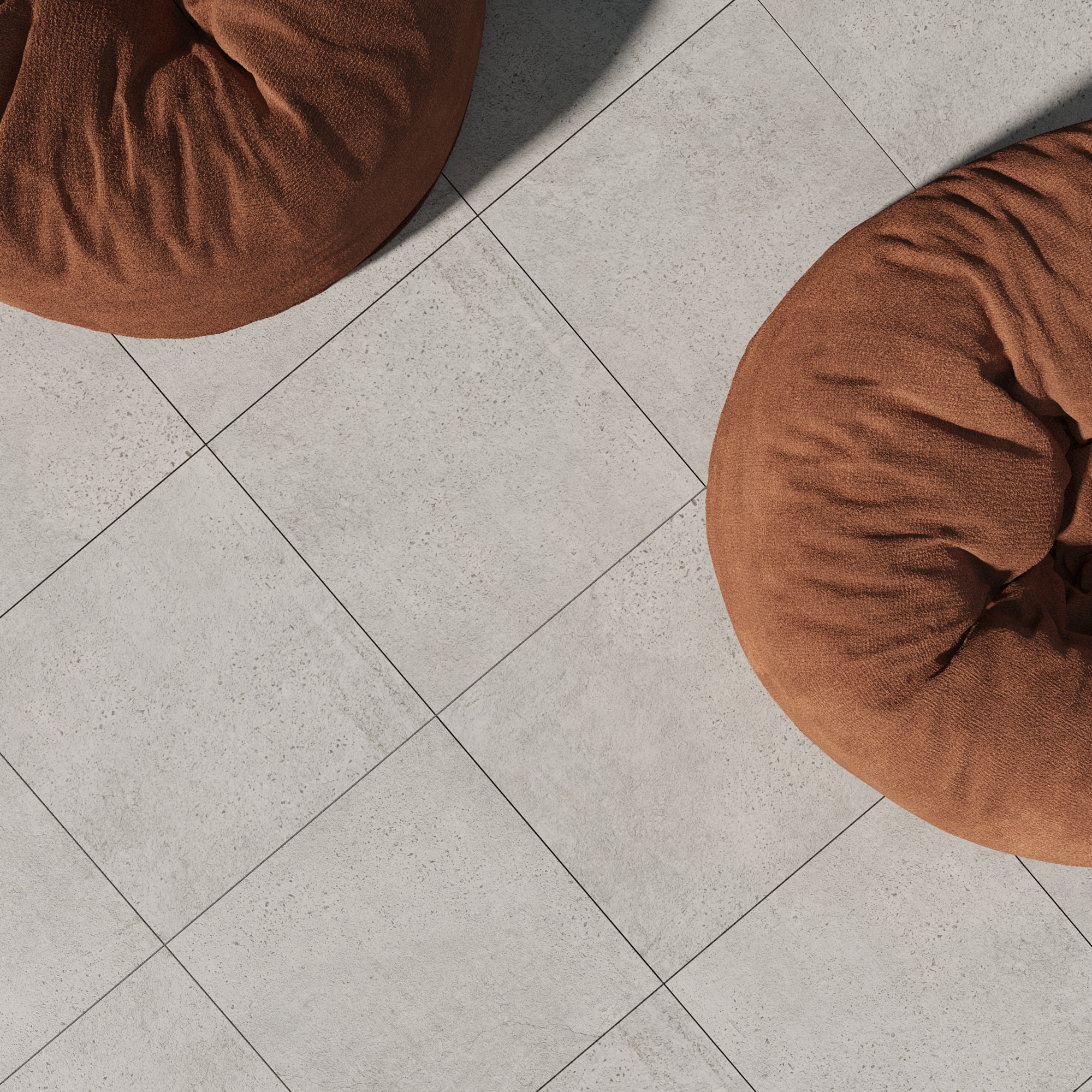 Utomhus Klinker Vårsten Ljusgrå Matt 60x60 cm Tjocklek 20 mm