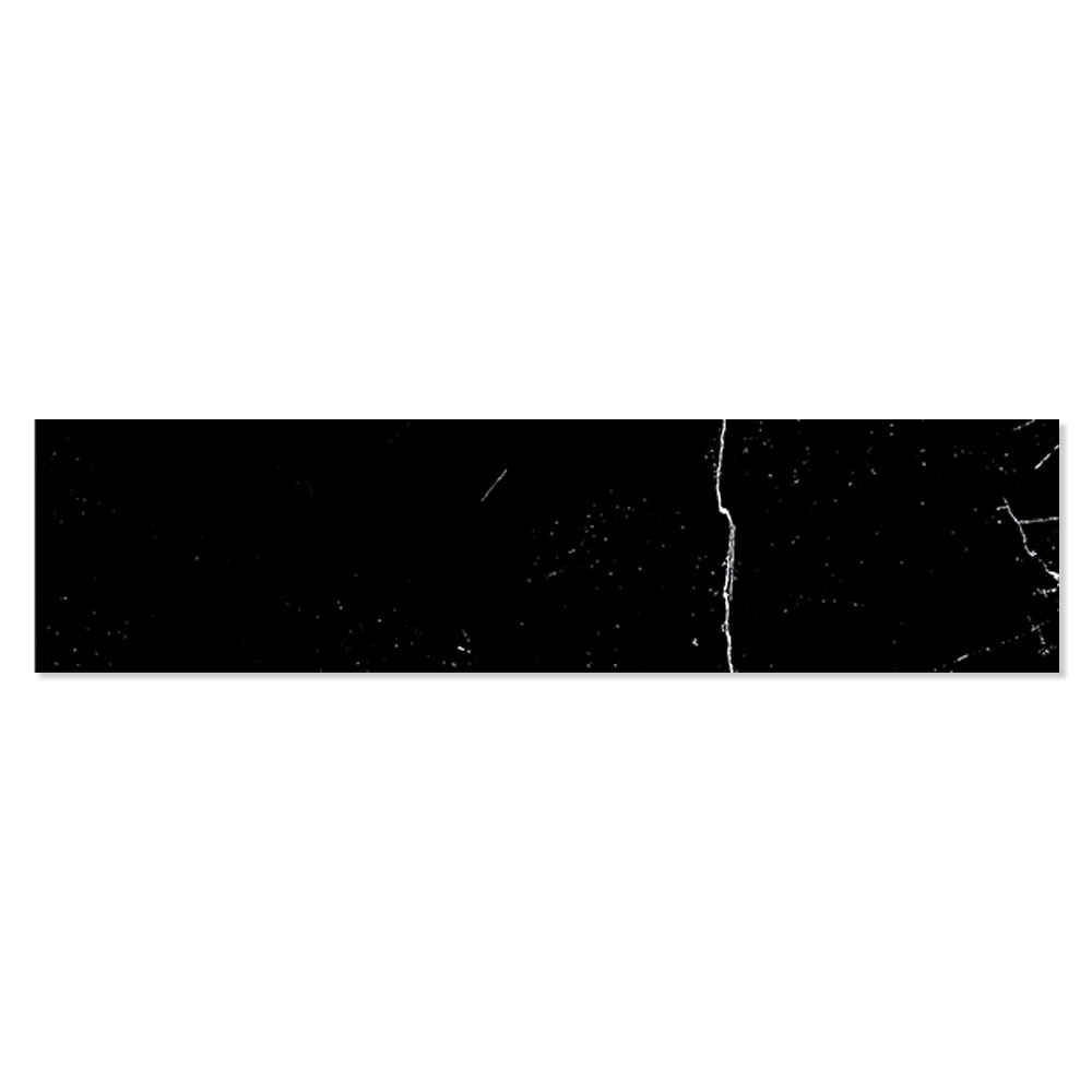 Unicomstarker Marmor Klinker Nero Marquinia Polerad 7x30 cm
