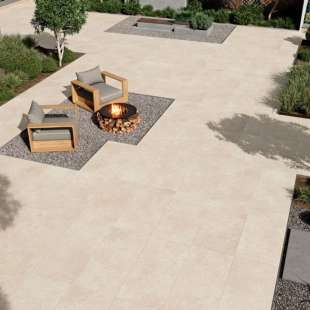 Utomhus Klinker Stonehenge Beige Matt 60x120 cm Tjocklek 20 mm