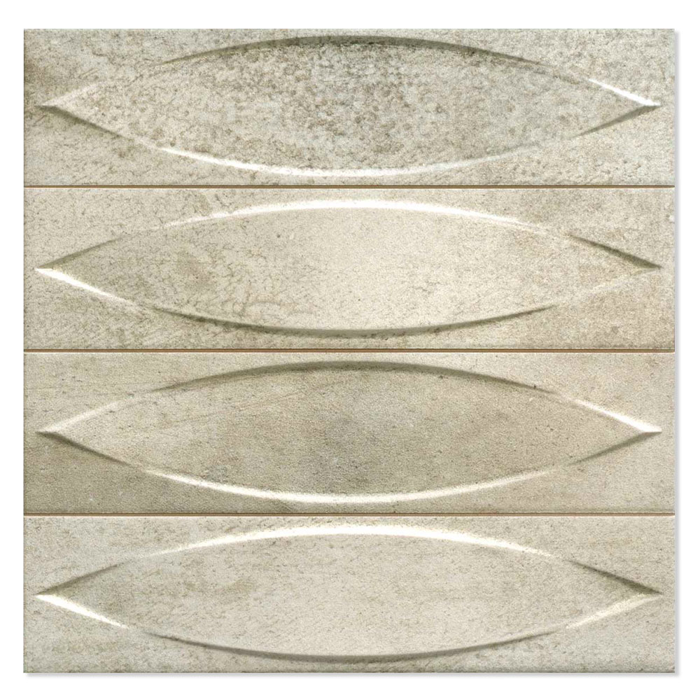 Kakel Prismatica Zinc Blank 33x33 cm | Hill Ceramic®
