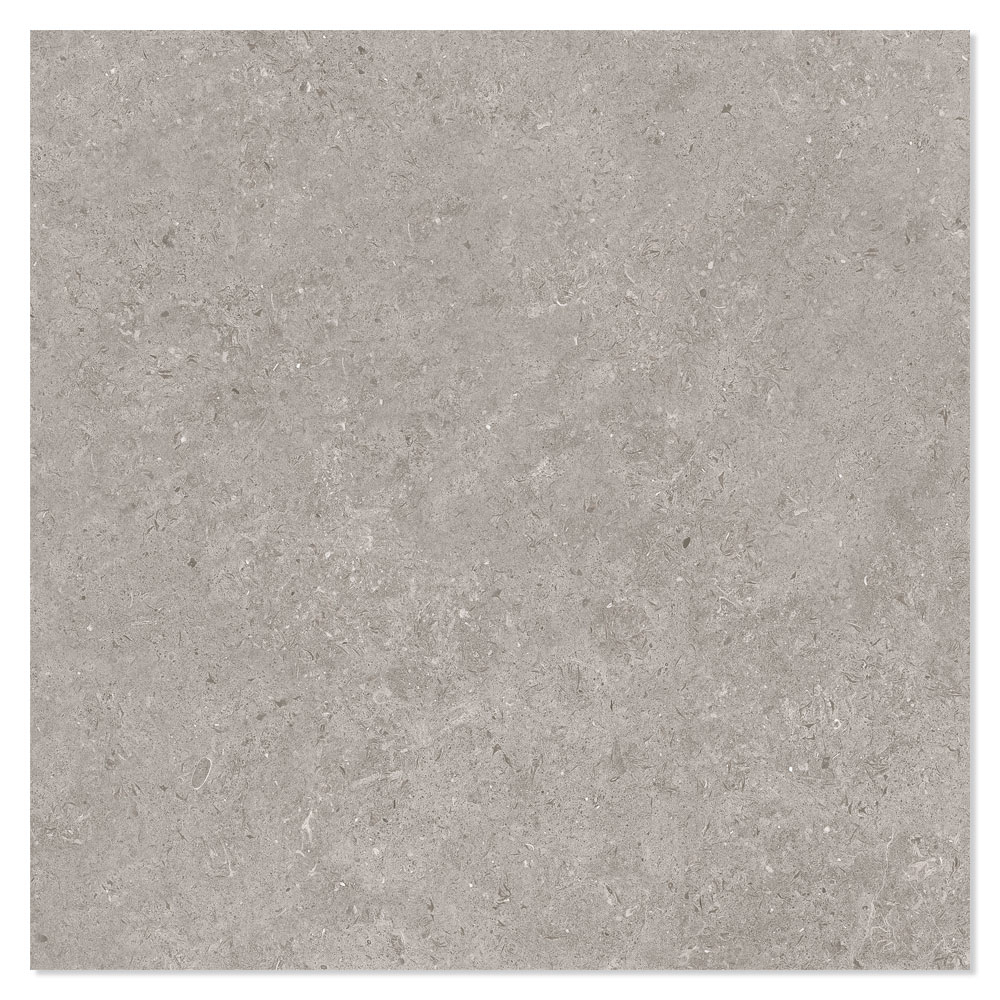 Klinker Kalksten Nord Grå Matt 120x120 cm | Hill Ceramic®