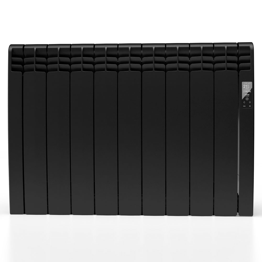 Rointe El Radiator 990 W Wi-Fi D Series Svart | Hill Ceramic®