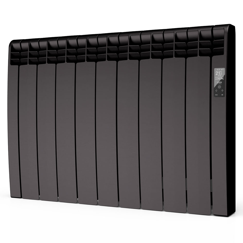 Rointe El Radiator 990 W Wi-Fi D Series Svart | Hill Ceramic®