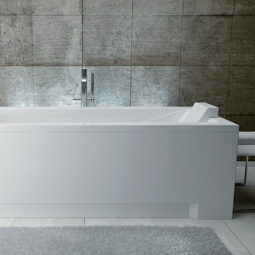 Badkar Sydney Vit Blank 150 cm (Utan Panel & Avlopp) | Hill Ceramic®