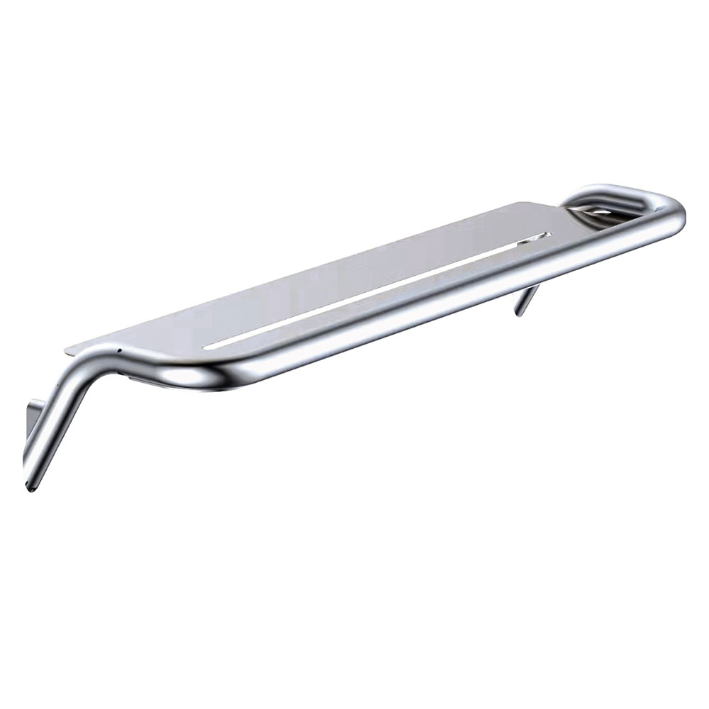 Badrumshylla Silia Krom Blank 43.6x12.4 cm | Hill Ceramic®