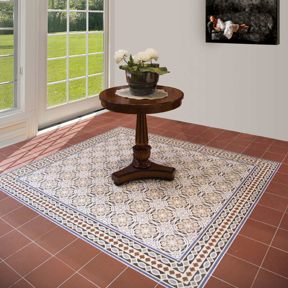 Mainzu Klinker Victorian Cenefa Nou Matt 20x20 cm | Hill Ceramic®