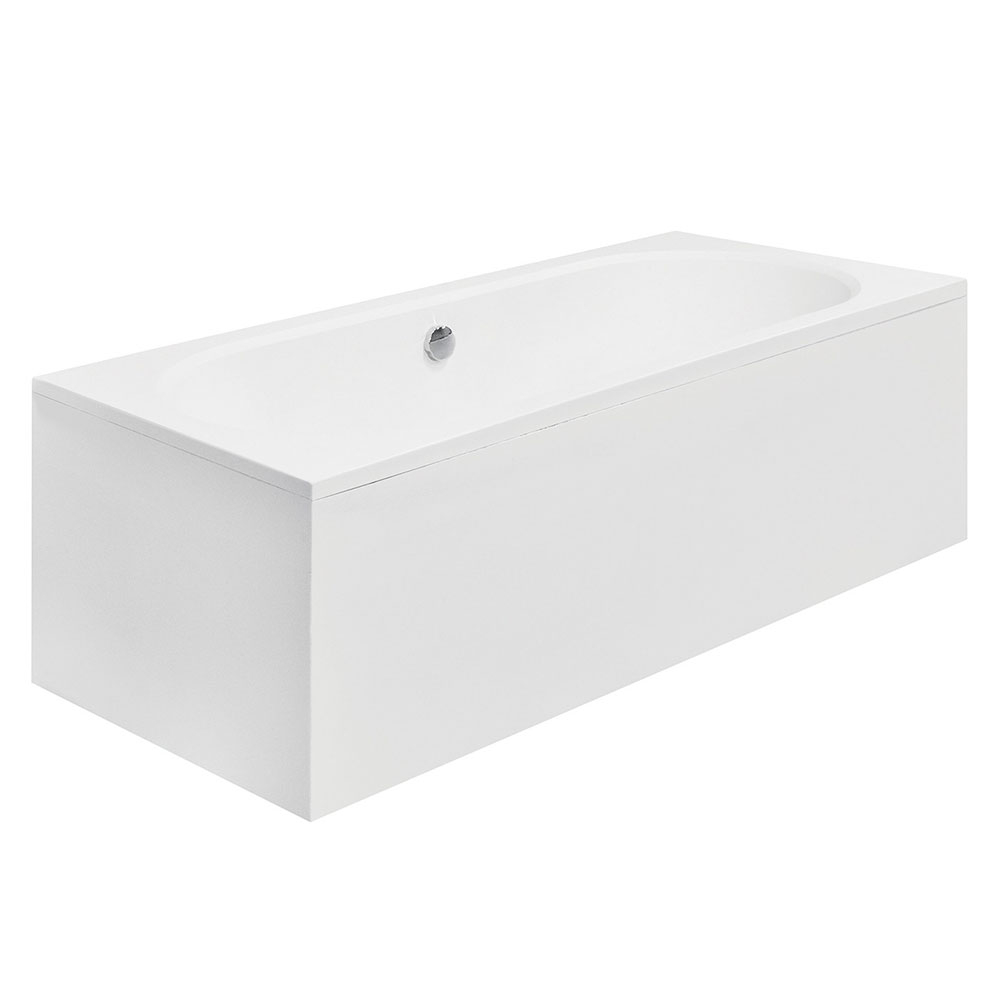 Badkar Monterrey Vit Blank 180 cm (Utan Panel & Avlopp)