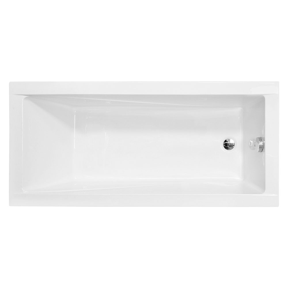 Badkar Sydney Vit Blank 130 cm (Utan Panel & Avlopp) | Hill Ceramic®