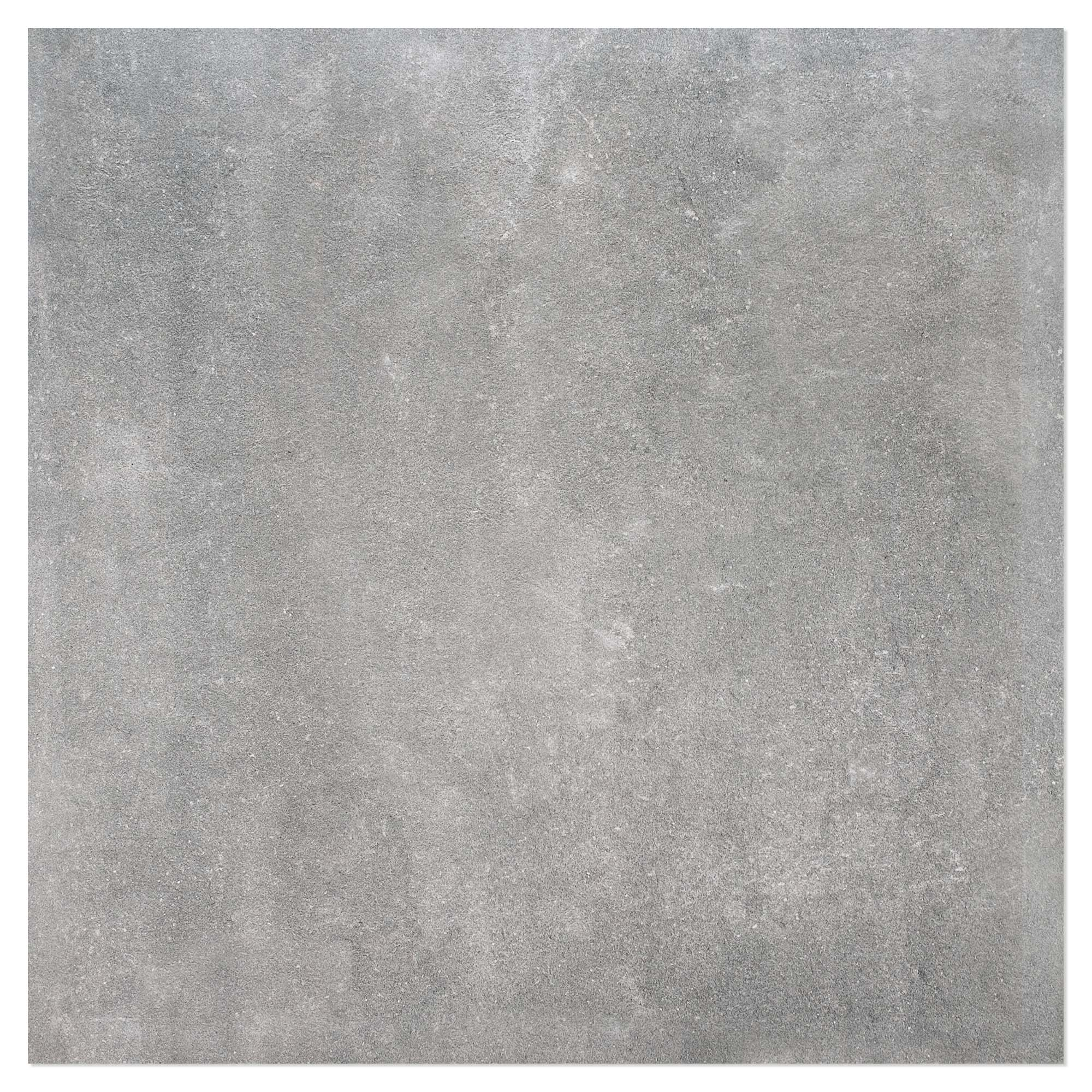 Klinker Aska Grå Matt 80x80 cm | Hill Ceramic®