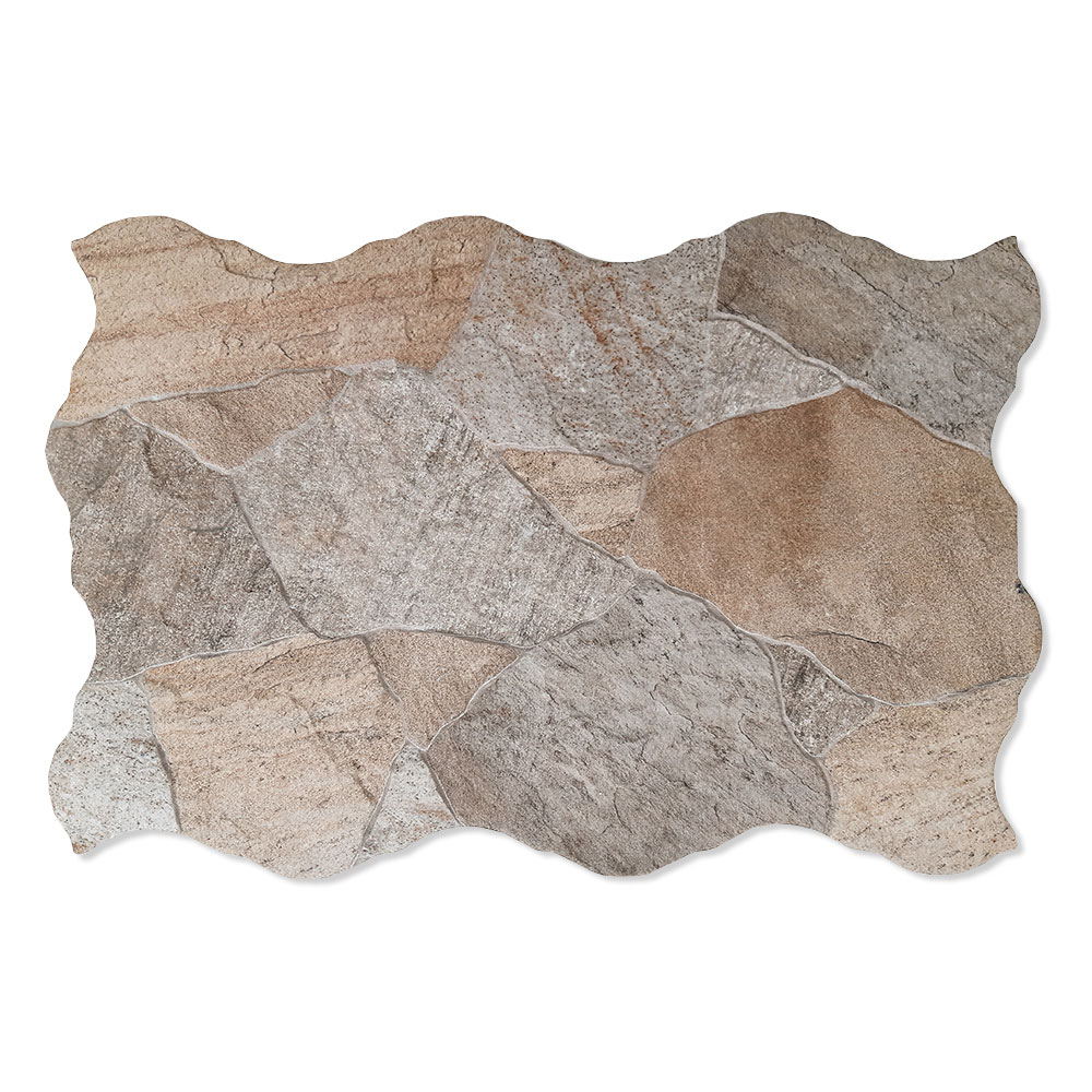 Klinker Esla Flagstone Beige Relief 44x66 cm | Hill Ceramic®