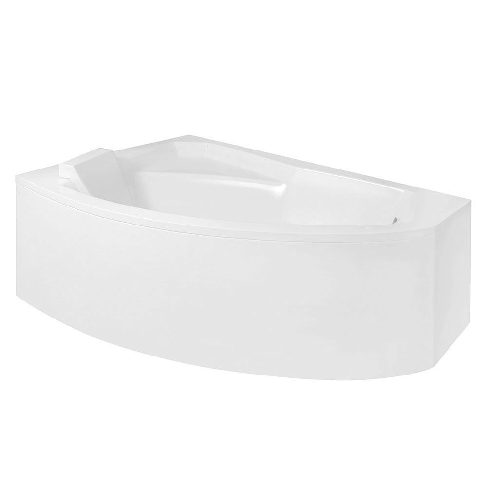 Hörnbadkar Vicenza Vit Blank 150 cm Vänster (Utan Panel & Avlopp)