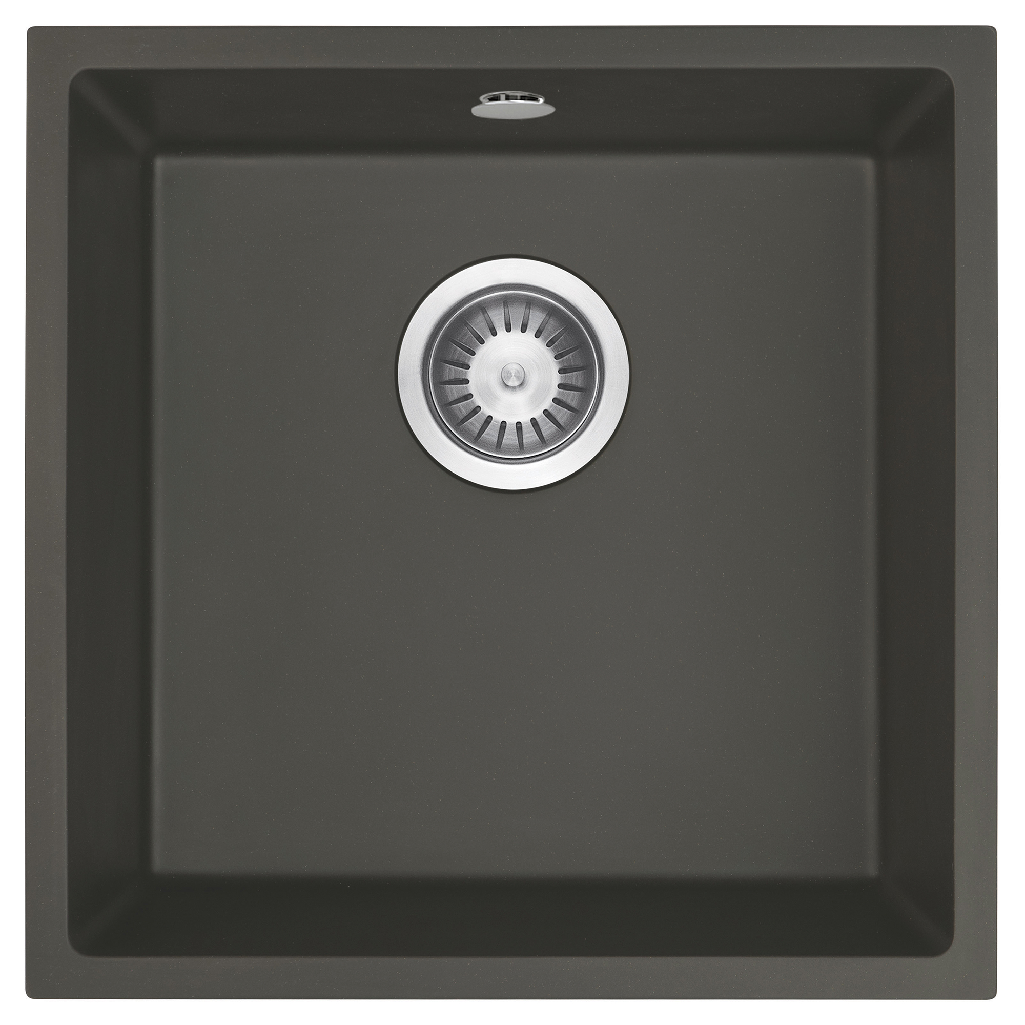 Granit Diskho Corda Antracit Metallic Matt 44x44 cm med Vattenlås