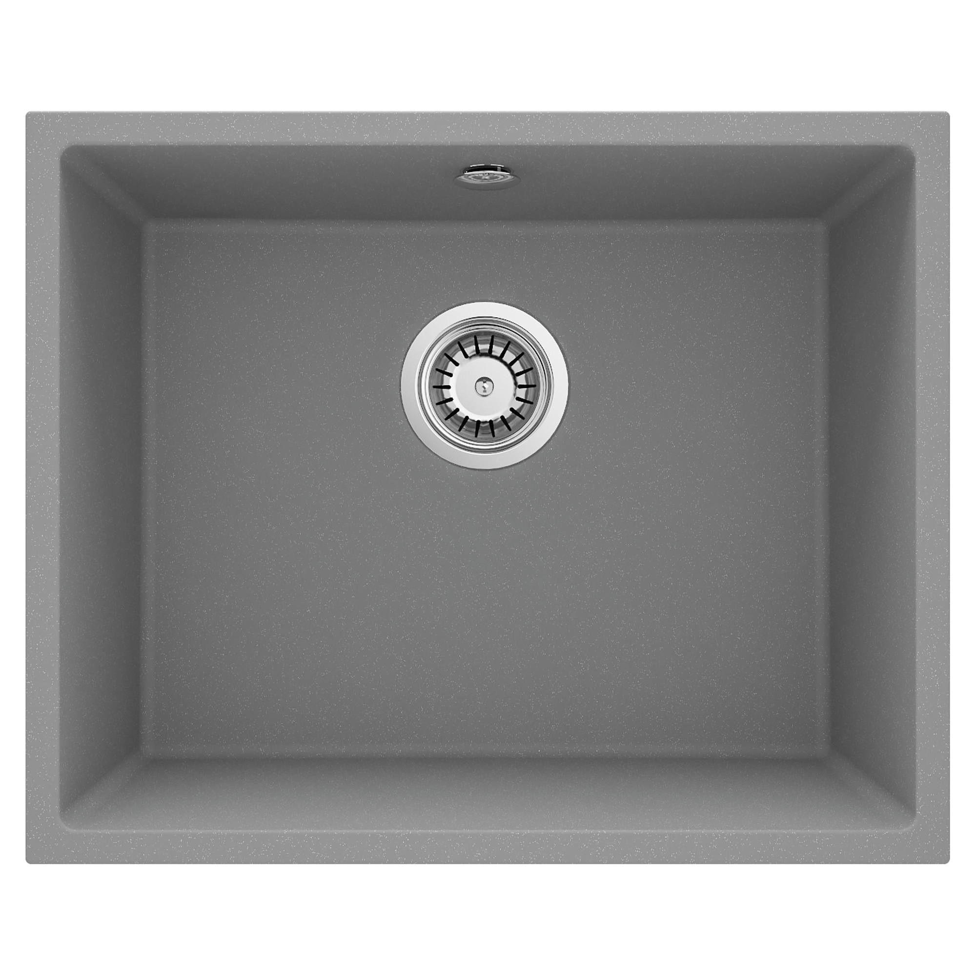 Granit Diskho Corda Grå Metallic Matt 54x44 cm med Vattenlås