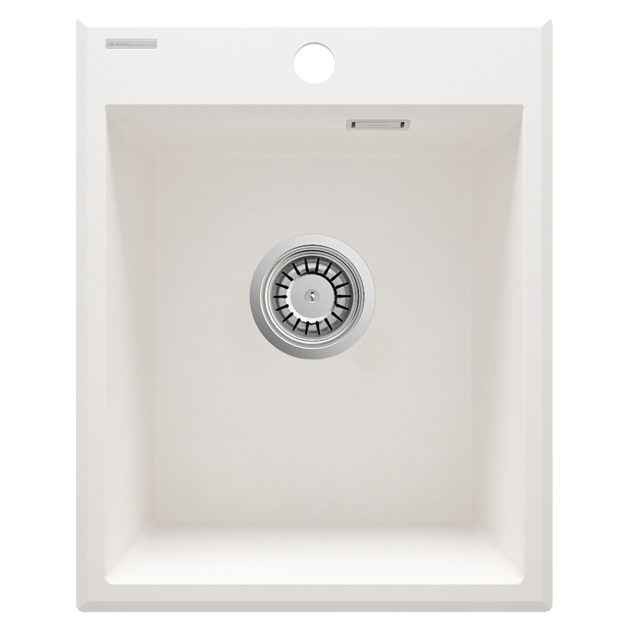 Granit Diskho Eridan Vit Matt 40x50 cm med Vattenlås | Hill Ceramic®