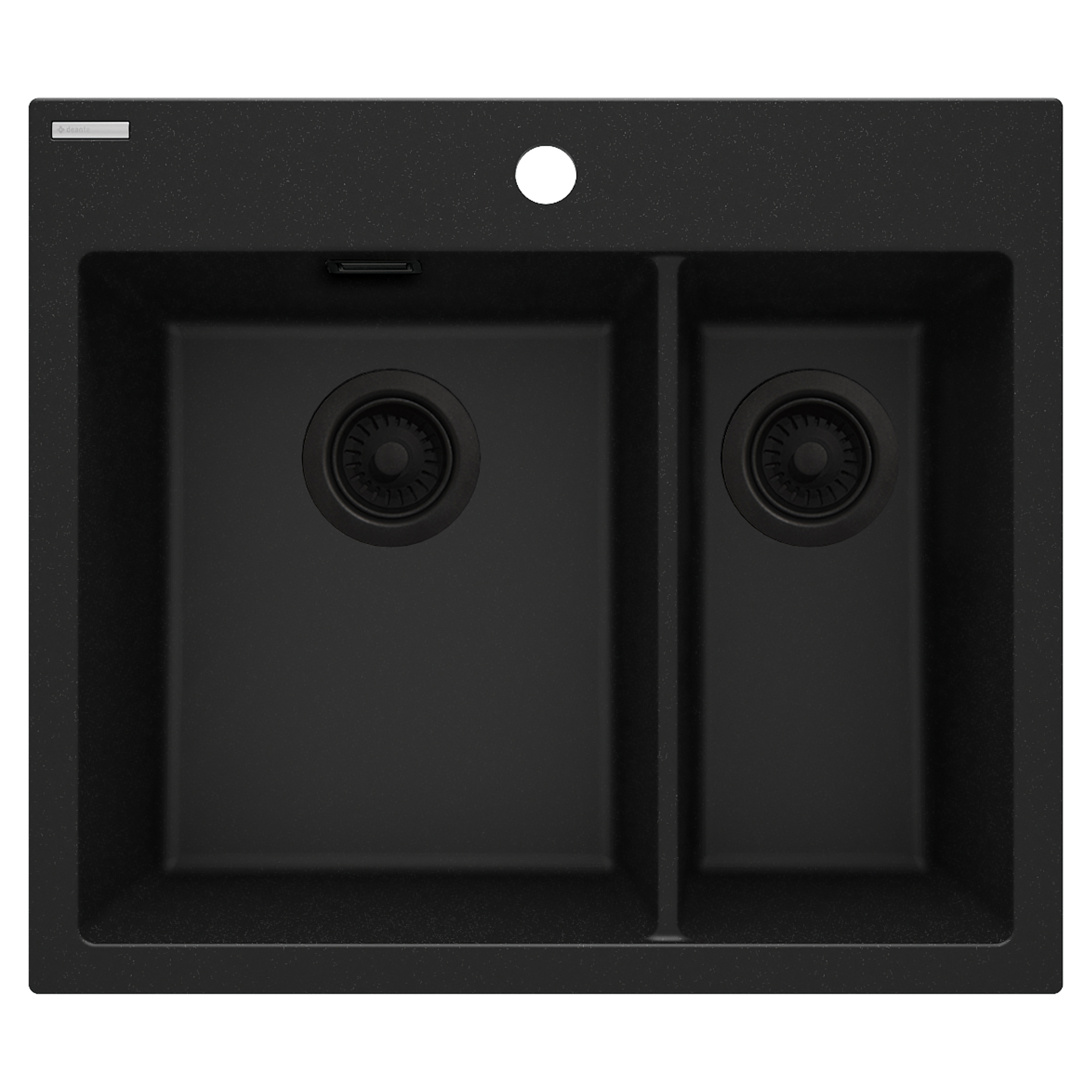 Granit Diskho Eridan Metallic Grafit Matt 60x52 cm med Vattenlås