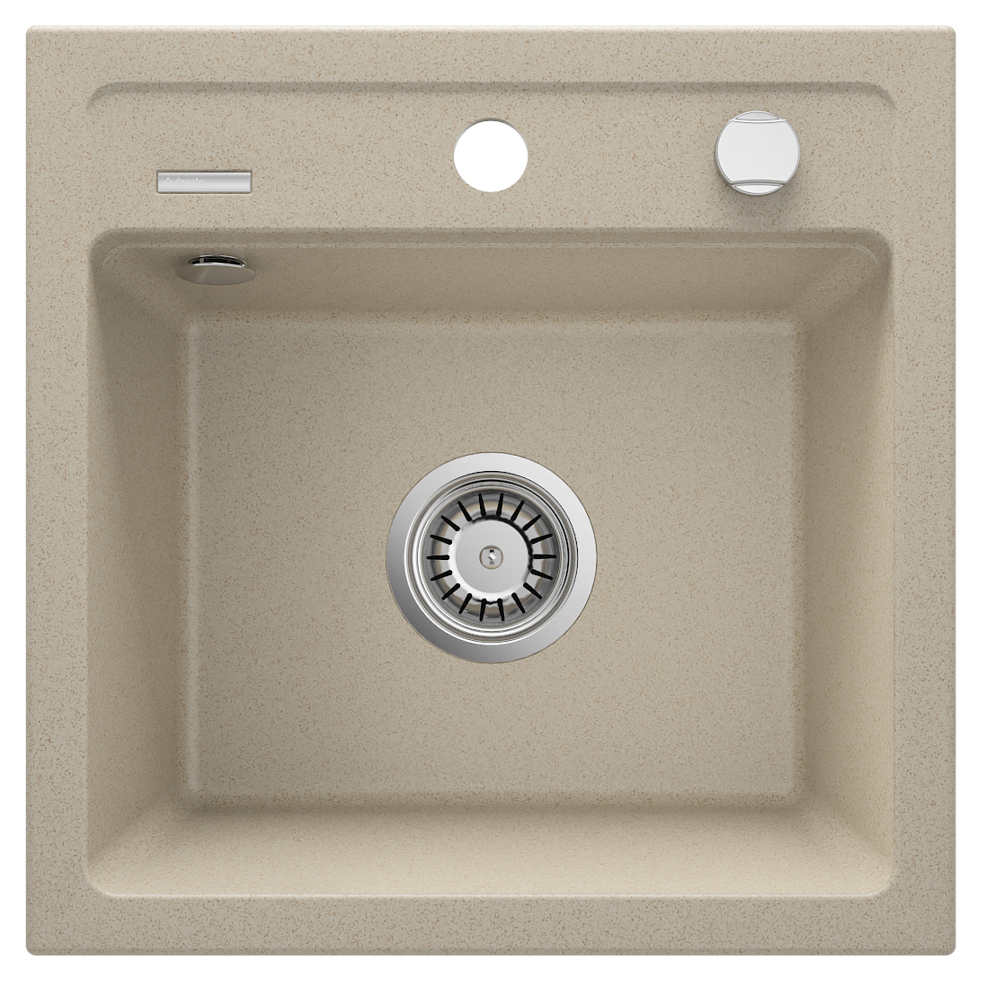 Granit Diskho Zorba Sand Matt 44x44 cm med Vattenlås | Hill Ceramic®