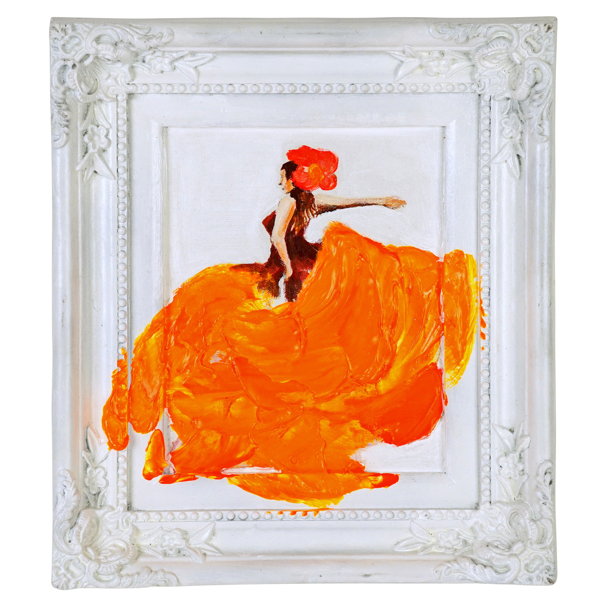 Werner Voss Tavla Ballgown Orange Matt | Hill Ceramic®
