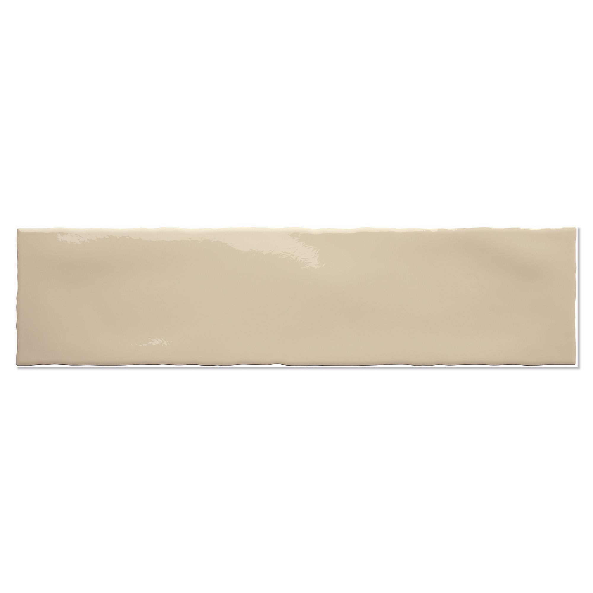 Kakel Zephyr Mörkbeige Blank 7.5x30 cm | Hill Ceramic®