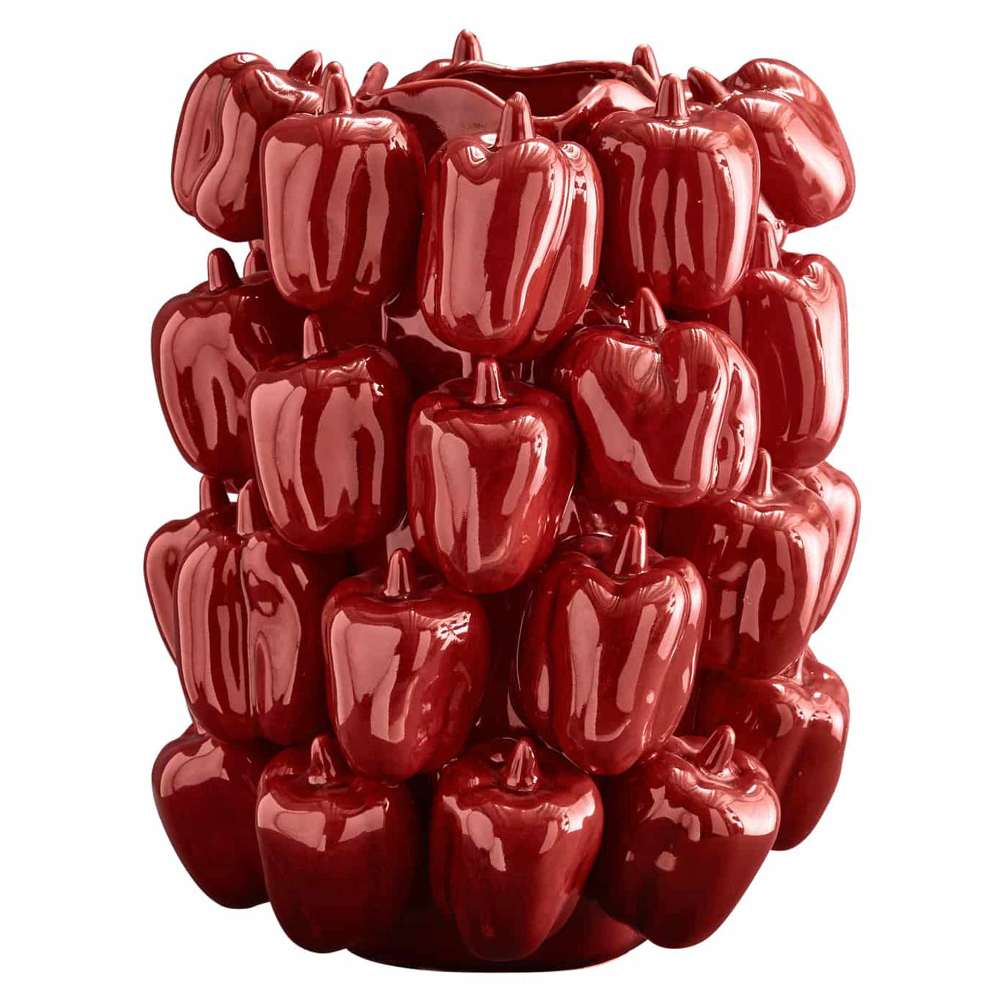Werner Voss Vas Sweet Pepper Röd Blank | Hill Ceramic®