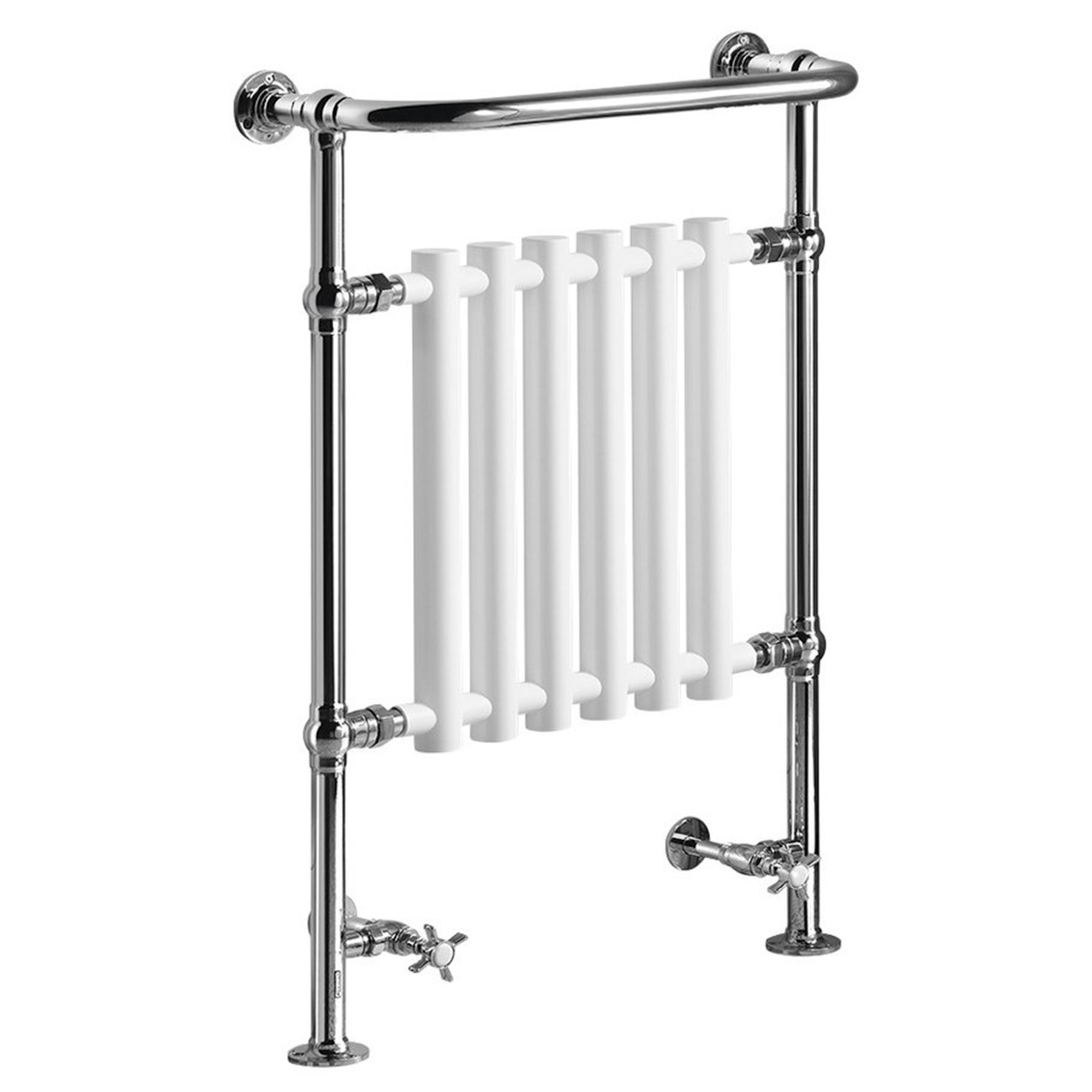 Handdukstork 550 W Ashford Vit-Krom | Hill Ceramic®