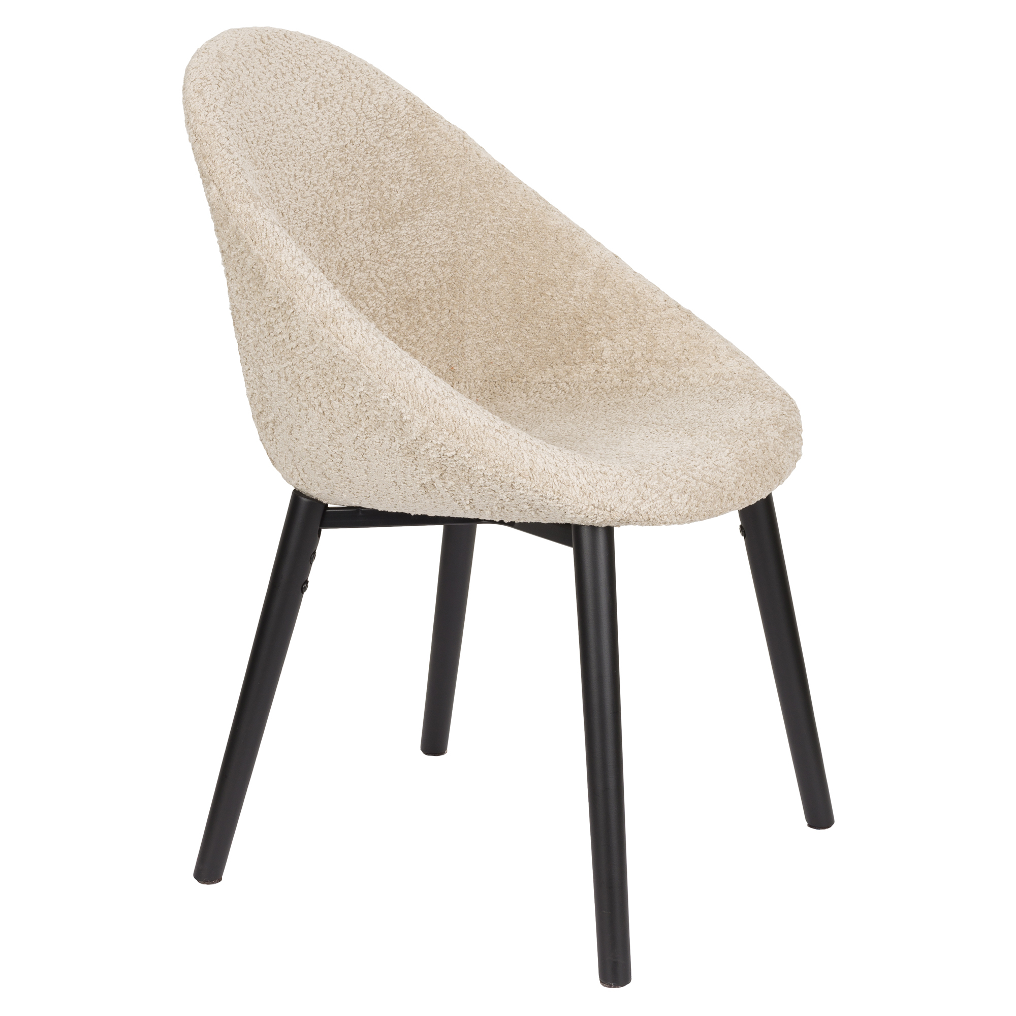 Dutchbone Stol Fenna Beige | Hill Ceramic®