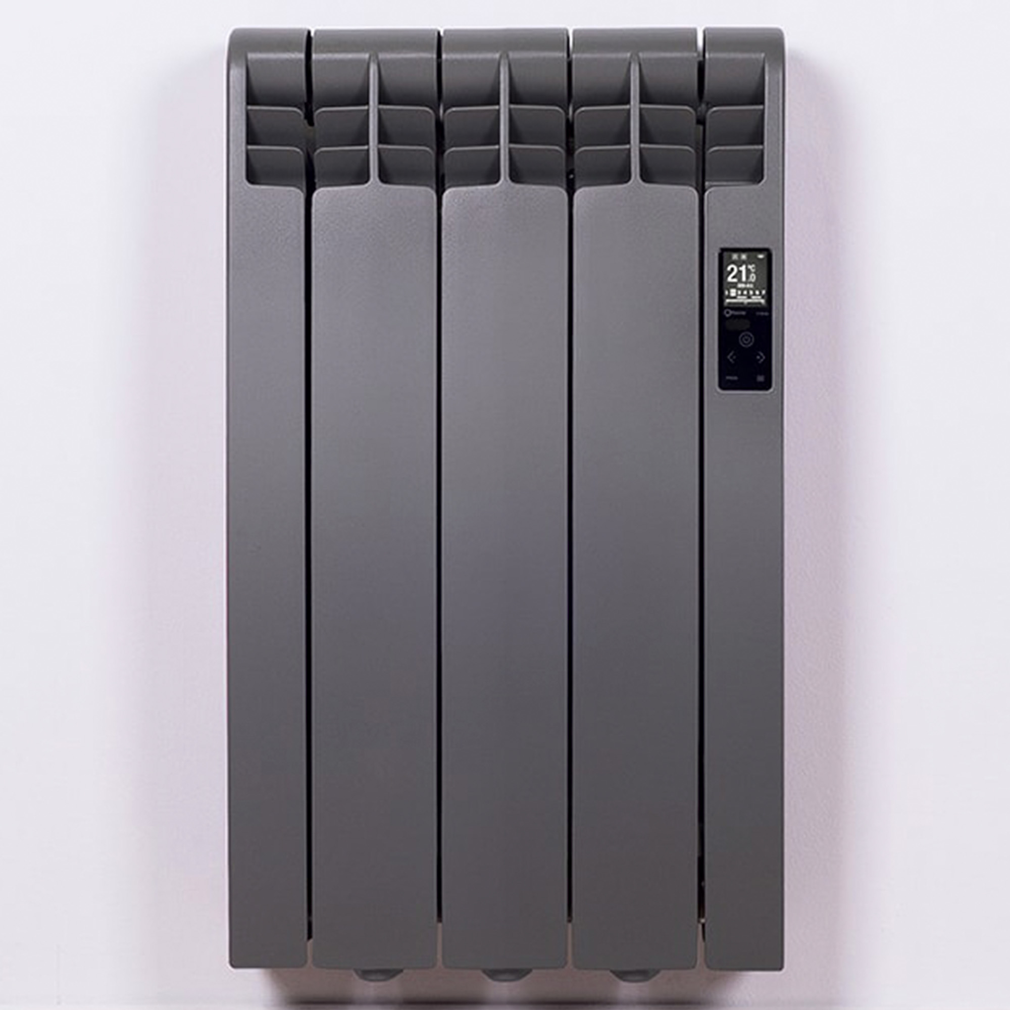Rointe El Radiator 330 W Wi-Fi D Series Mörkgrå | Hill Ceramic®