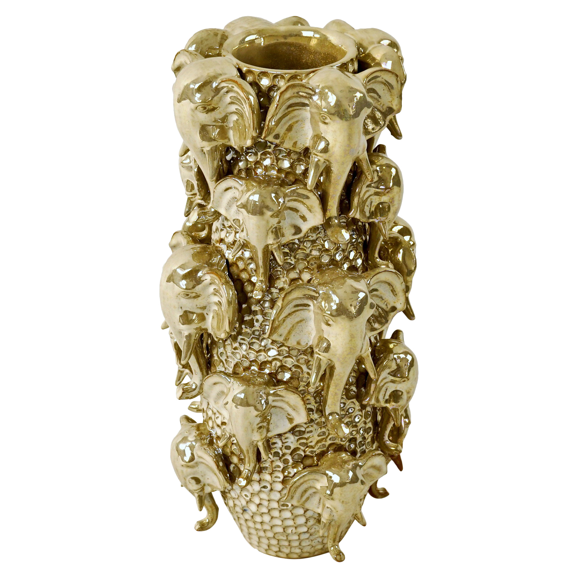 Werner Voss Vas S Jumbo Guld Blank | Hill Ceramic®