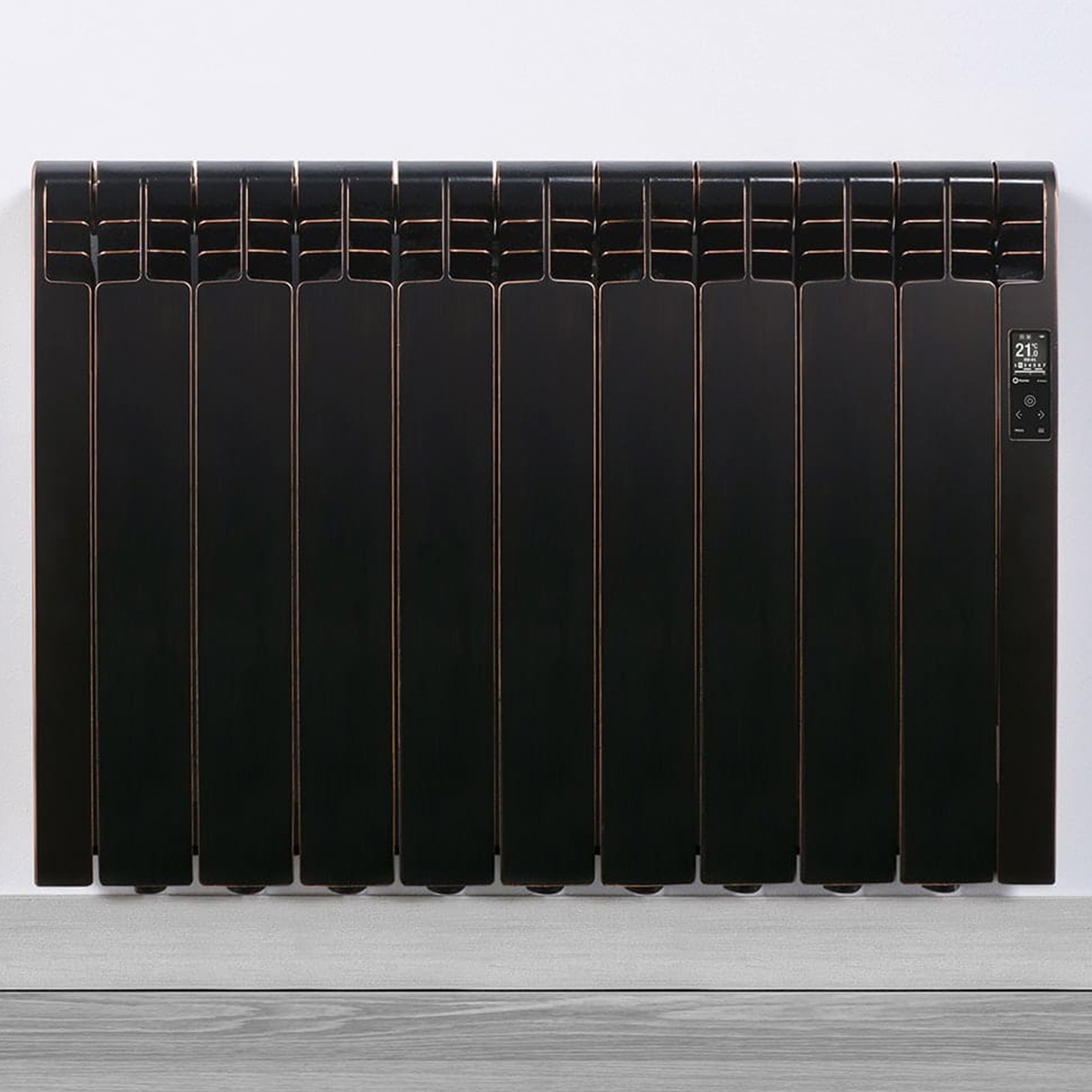 Rointe El Radiator 990 W Wi-Fi D Series Svart Koppar | Hill Ceramic®
