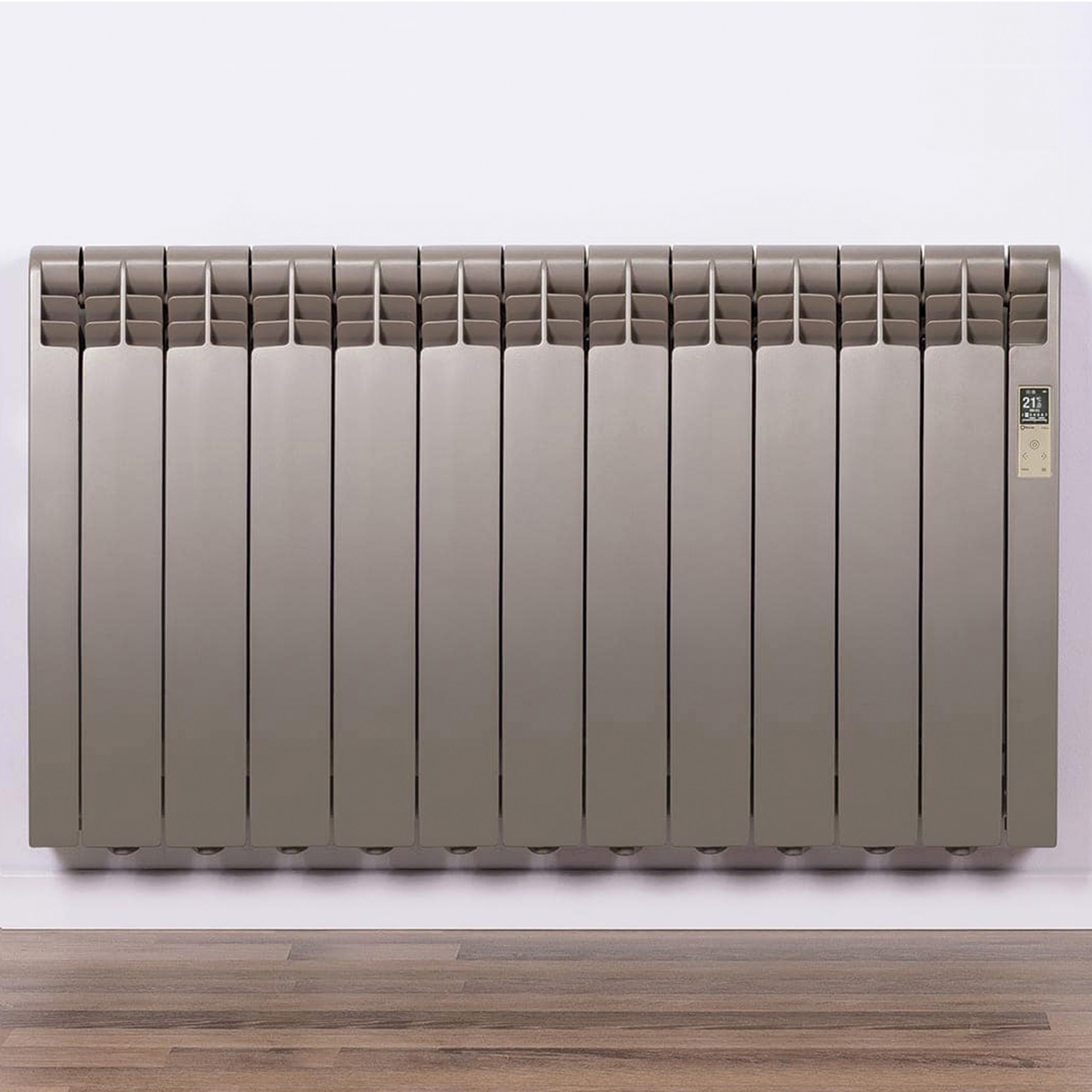 Rointe El Radiator 1210 W Wi-Fi D Series Mörkbeige | Hill Ceramic®