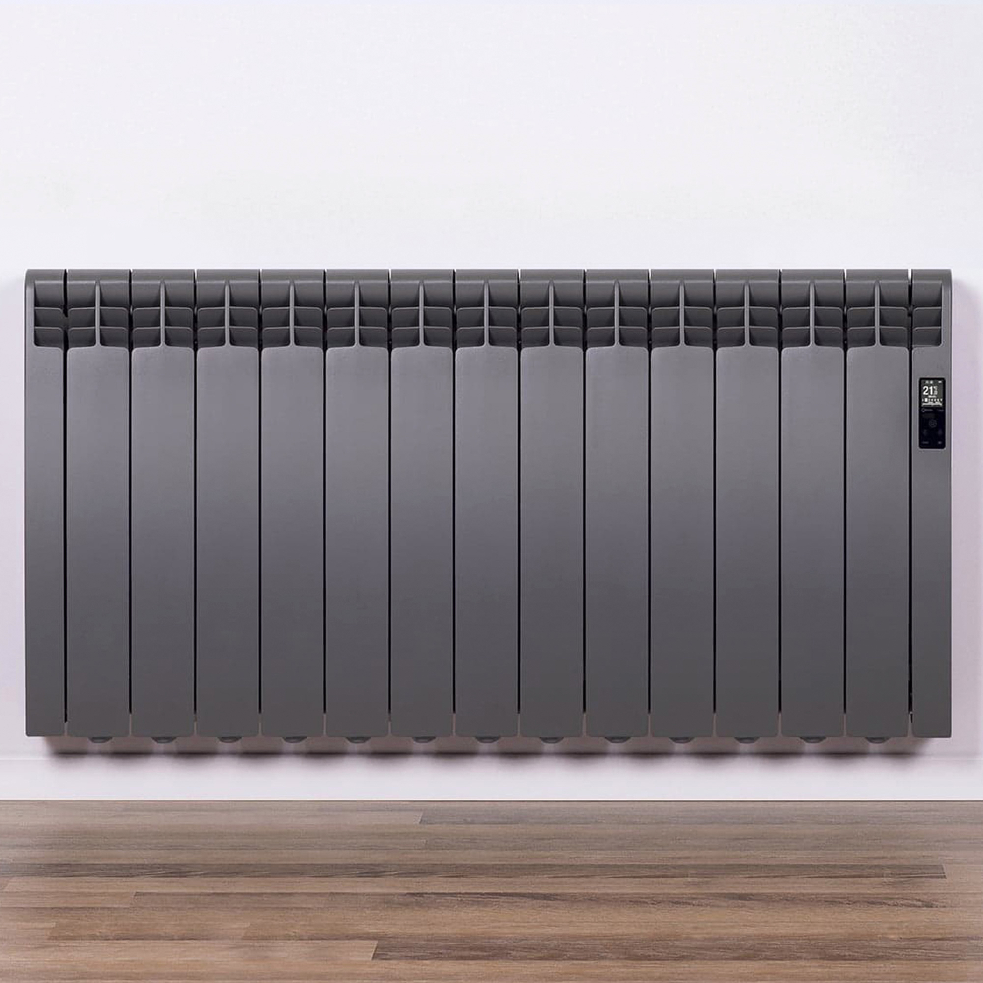 Rointe El Radiator 1430 W Wi-Fi D Series Mörkgrå | Hill Ceramic®