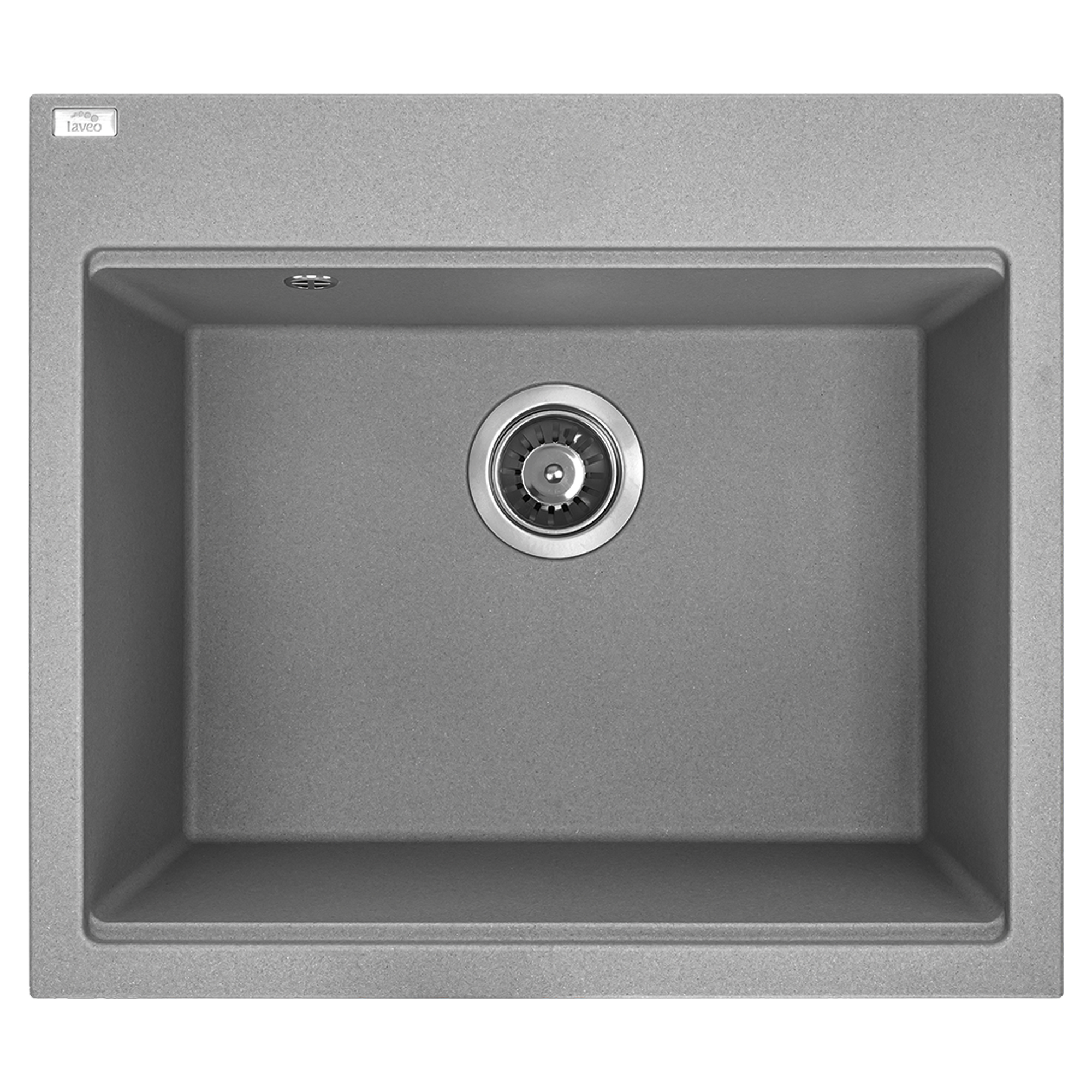 Granit Diskho Casaen Grå Matt 57x50 cm med Vattenlås | Hill Ceramic®