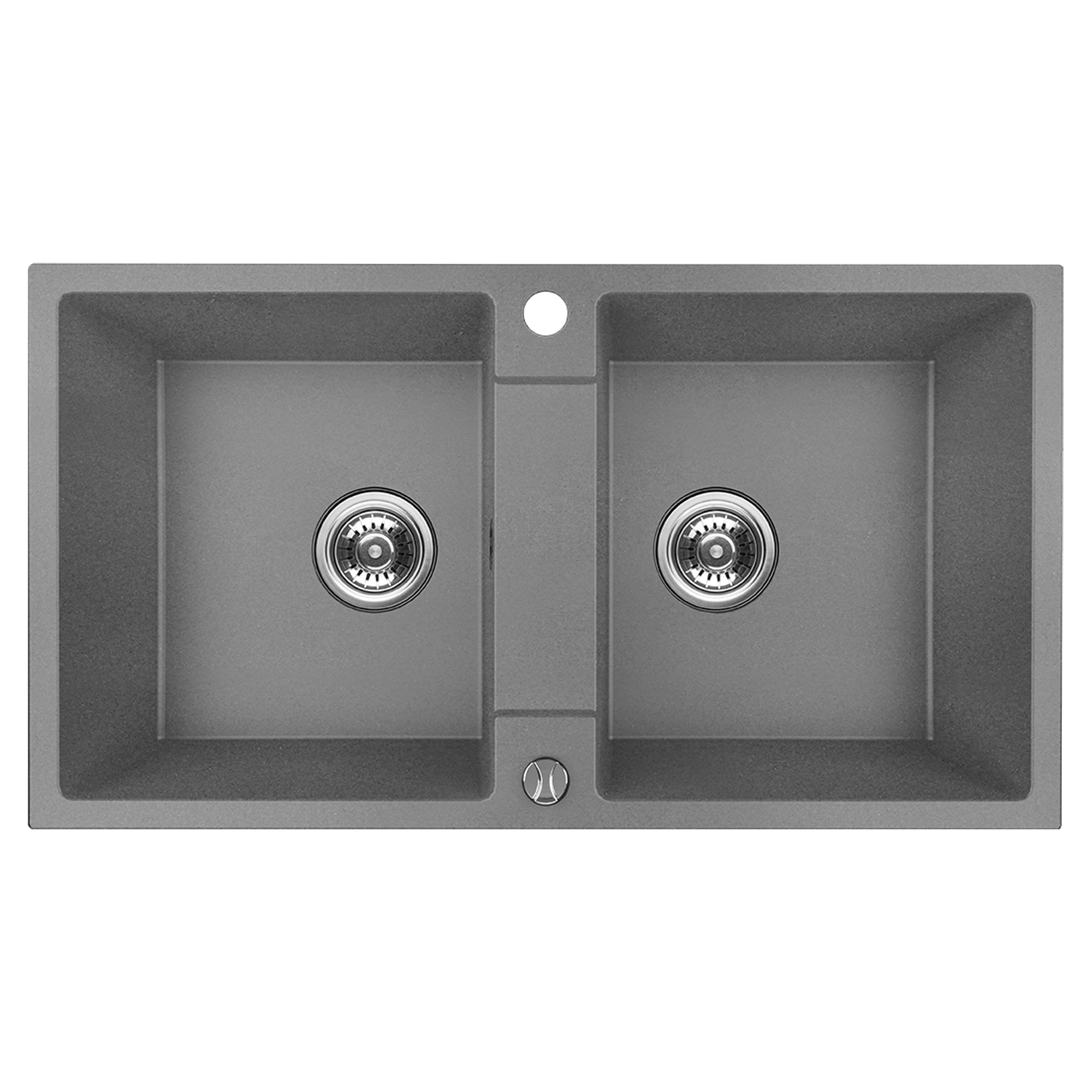 Granit Diskho Fumo Grå Matt 80x44 cm med Vattenlås | Hill Ceramic®