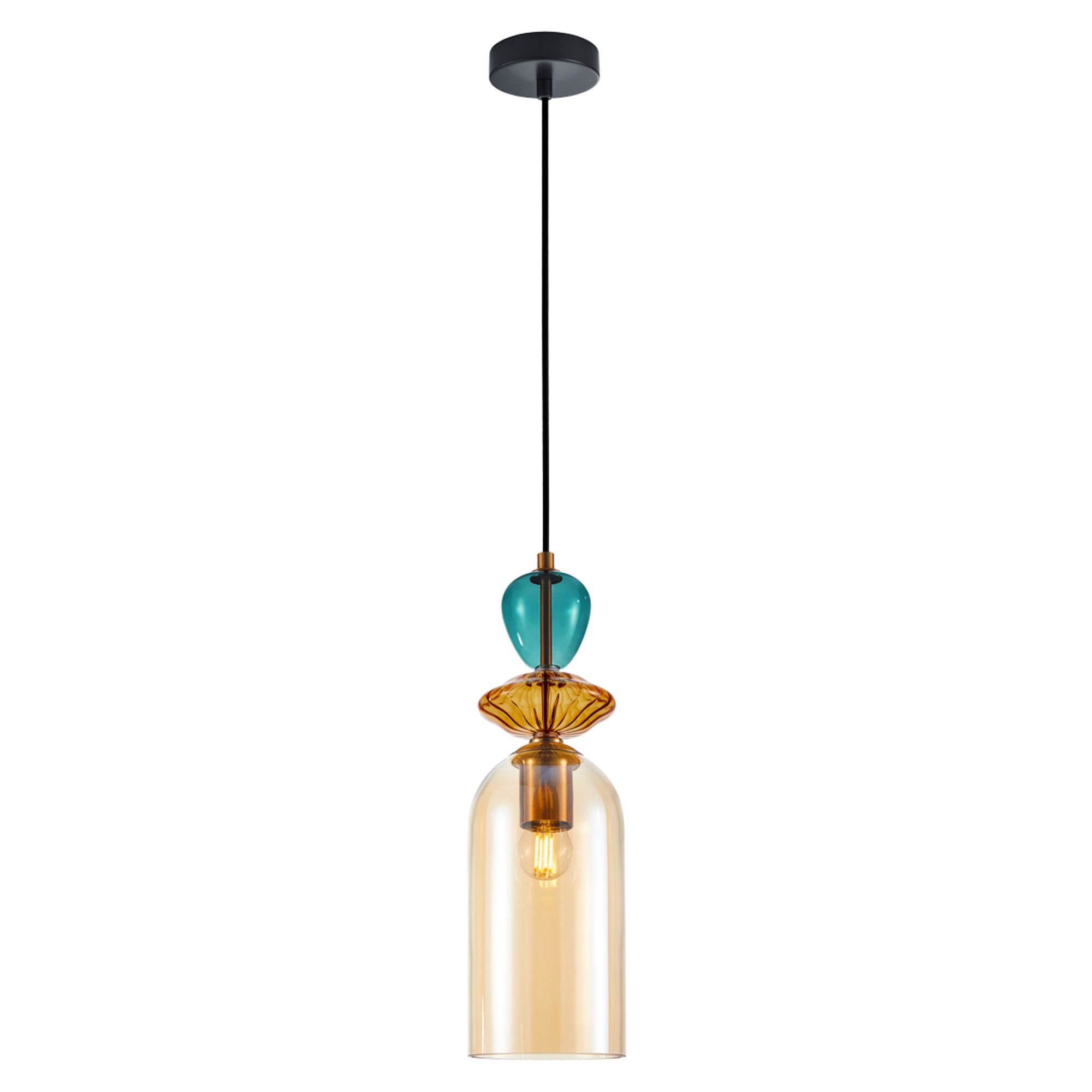 Hängande Lampa Farnel S Guld Blank | Hill Ceramic®