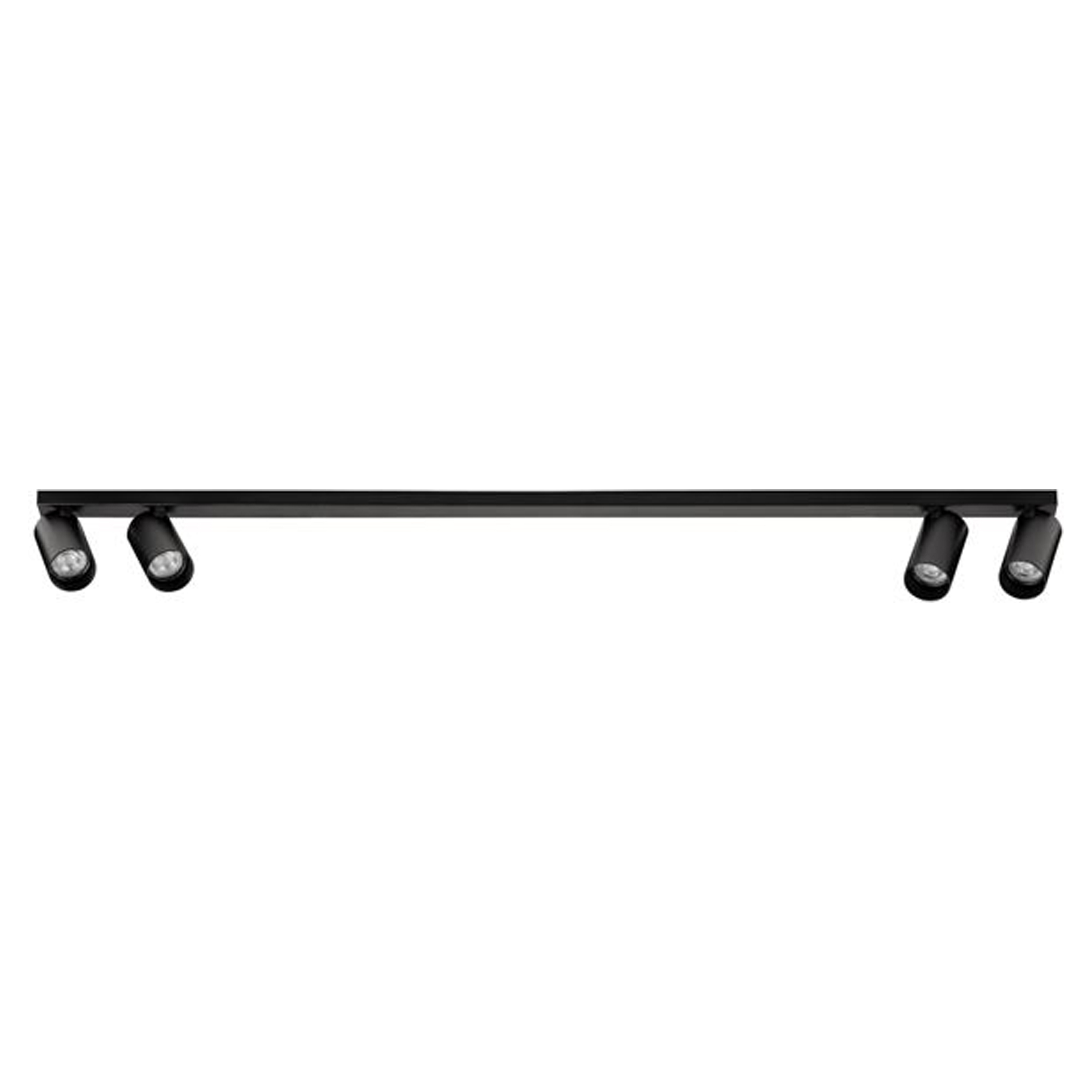 Nova Luce Spotlight Oso Quadra Svart | Hill Ceramic®
