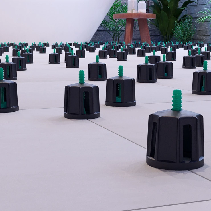 Nivåsystem Lock till gyre bas 100 st | Hill Ceramic®