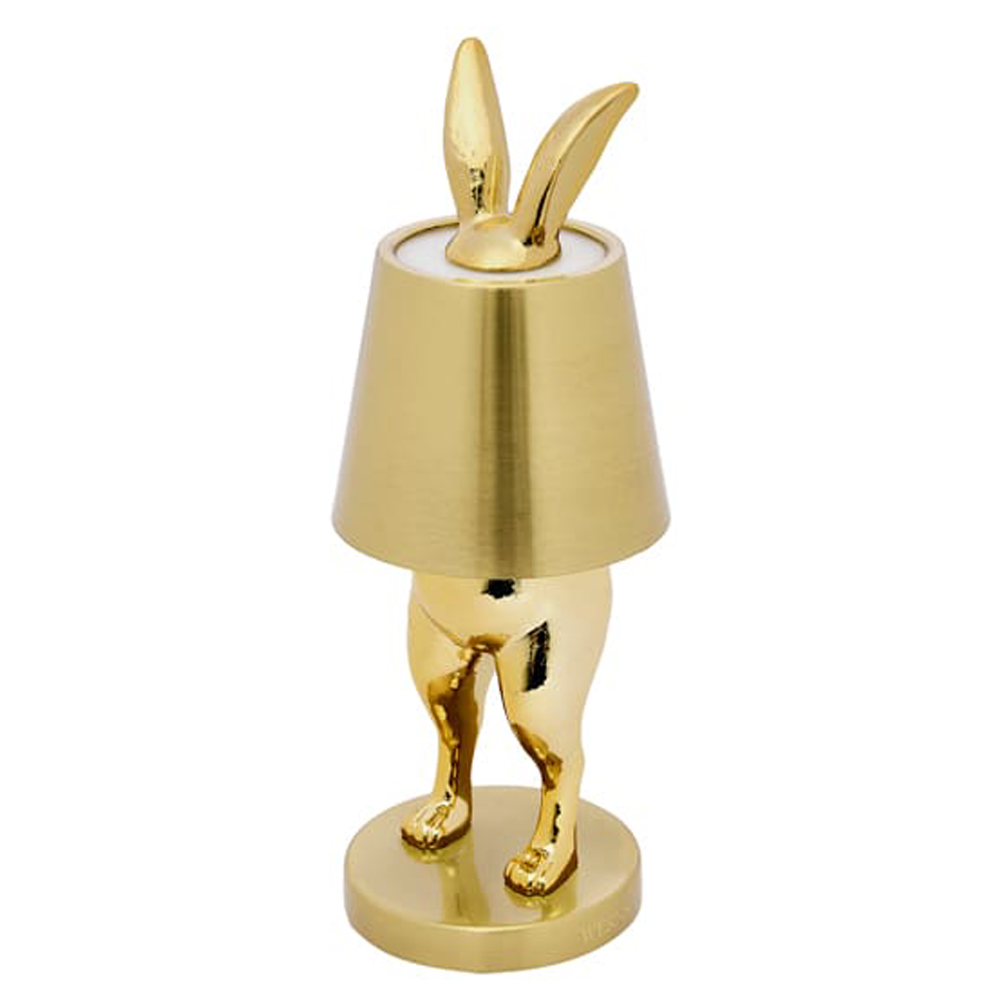 Werner Voss LED-Bordslampa Hiding Rabbit Guld | Hill Ceramic®