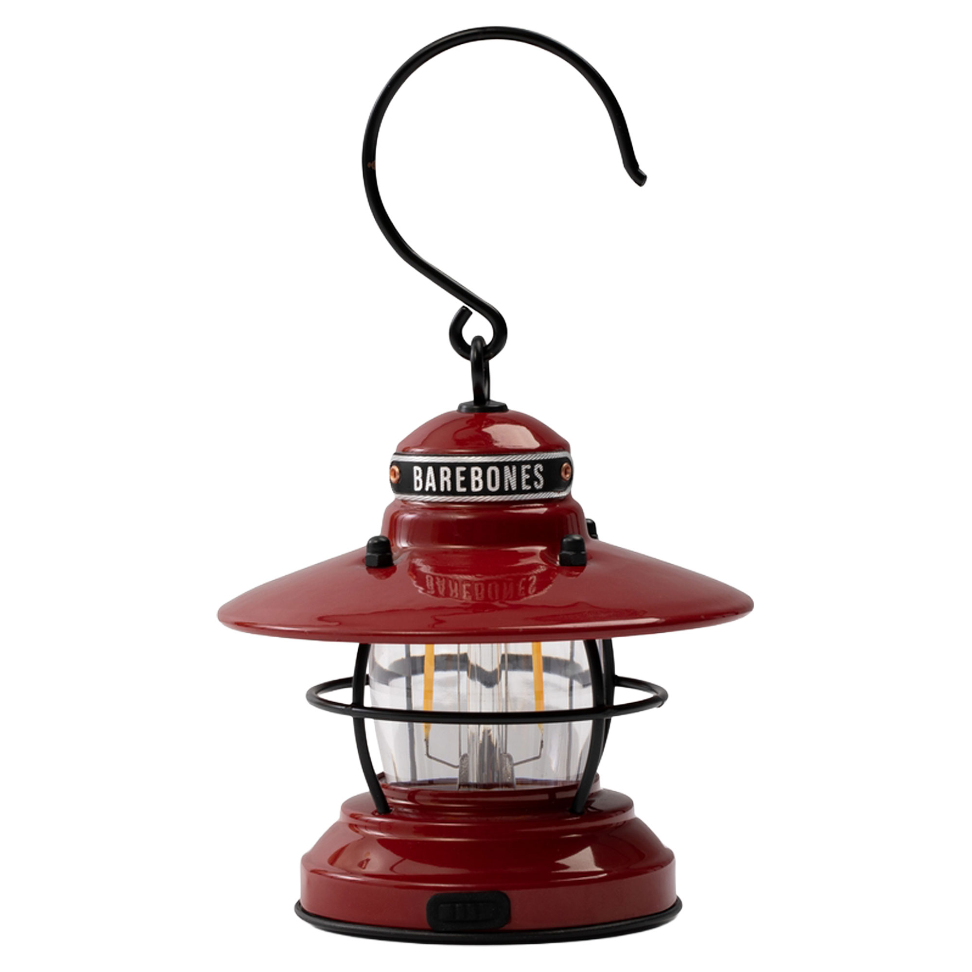 Barebones Mini Lykta Edison Röd | Hill Ceramic®