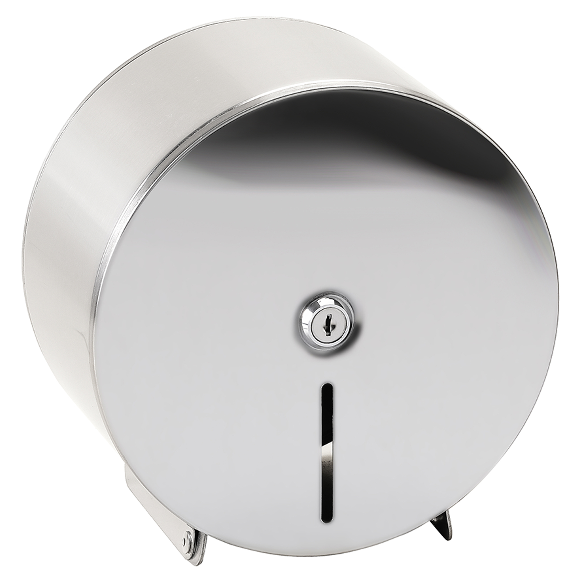 Toalettpappershållare Jumbo Krom Blank 20 cm | Hill Ceramic®