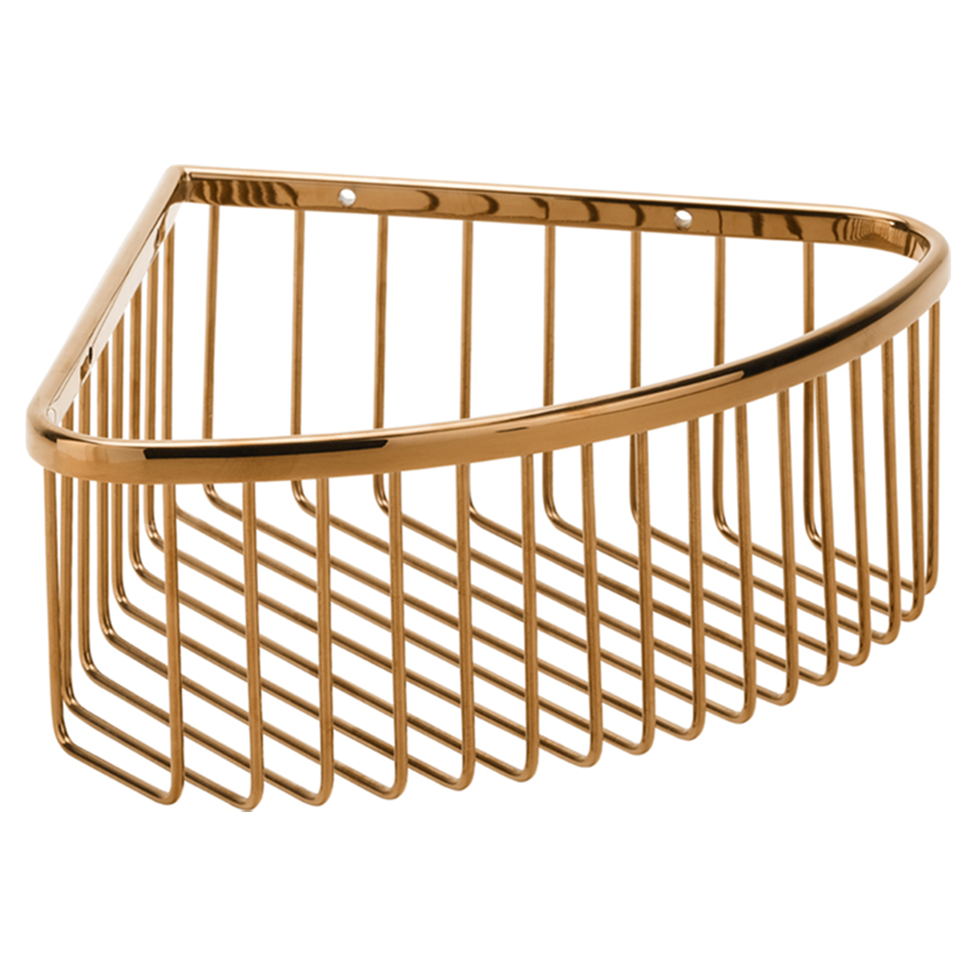 Hörnbadrumshylla Salina Guld Koppar Blank | Hill Ceramic®