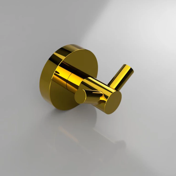 Dubbelväggkrokar Salina Guld Blank | Hill Ceramic®